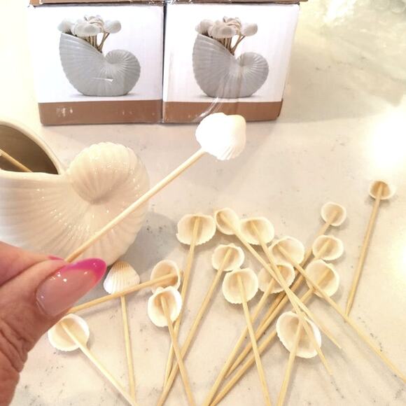 Two's Company | Dining | New Nautilus Shell Pick Holder For Appetizer ...